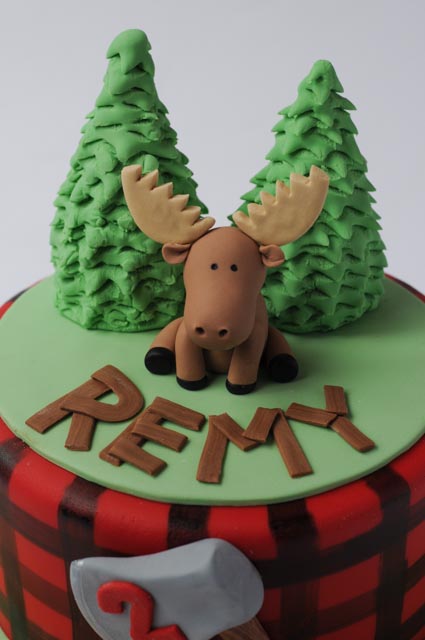 Canadiana Moose Cake – Cakes By Caralin